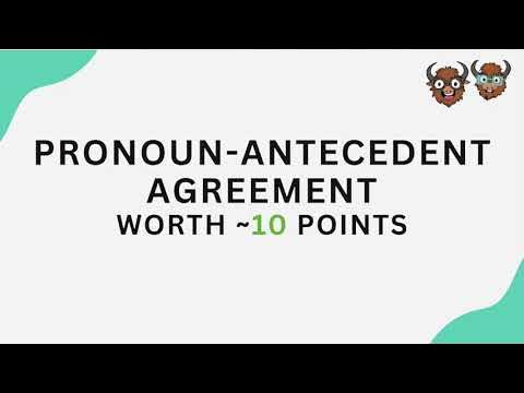 SAT Reading: Mastering Pronoun Antecedent Agreement Questions - YouTube