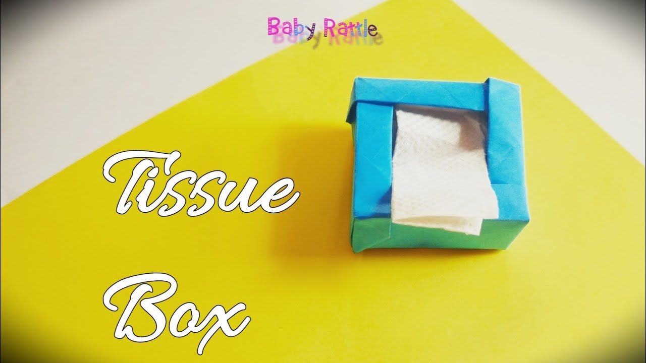 Paper Tissue Box / Paper Craft/ DIY - YouTube