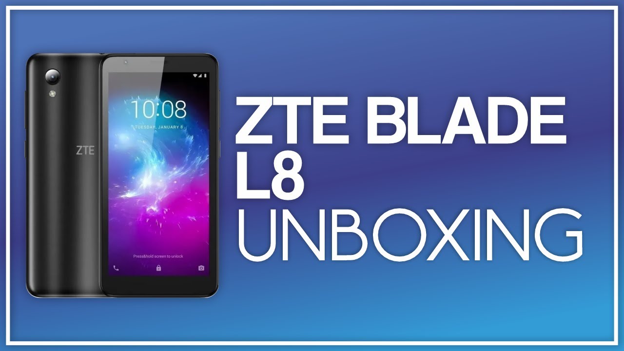 UNBOXING ZTE BLADE L8 ¿LA MEJOR OPCION? | MARQUESADA CELULAR - YouTube