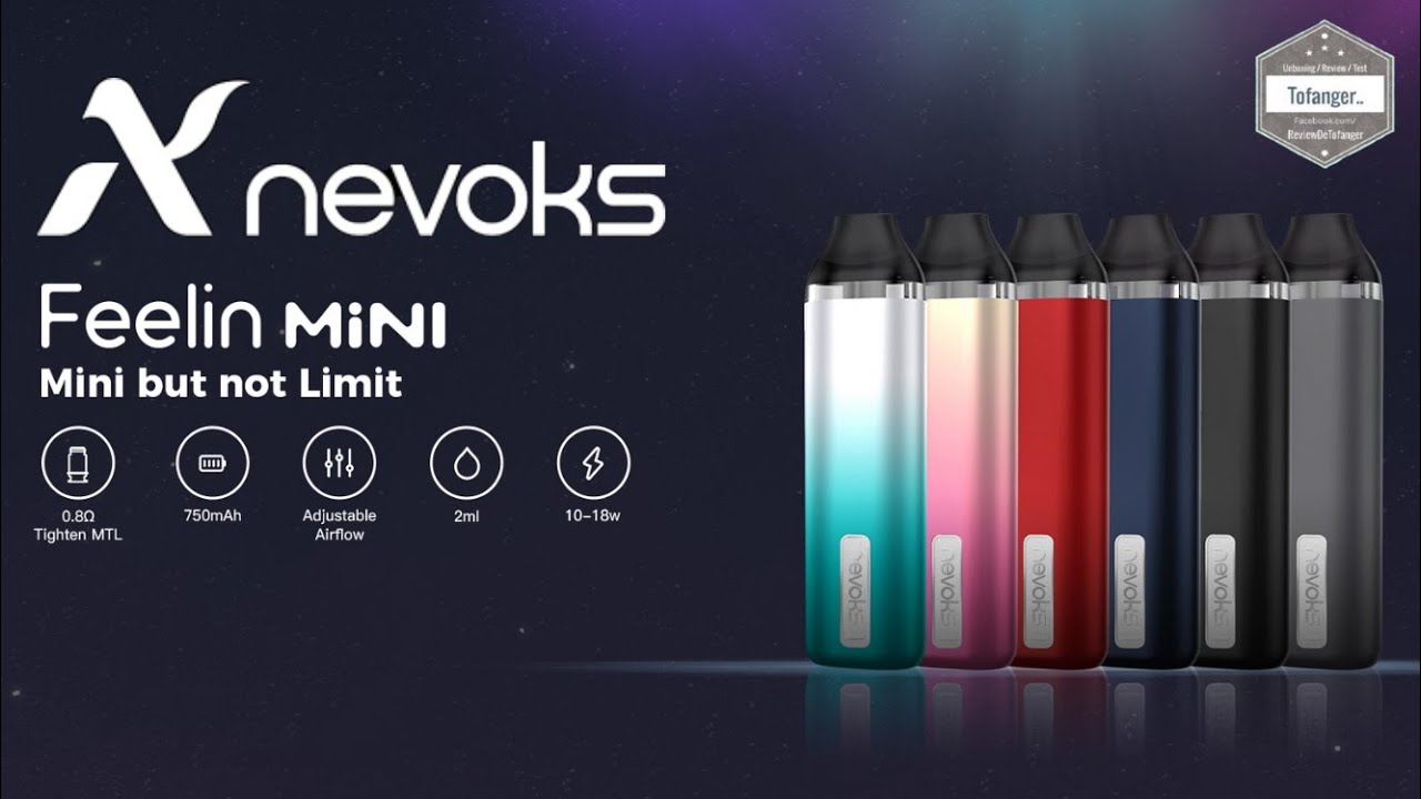 Nevoks Feelin Mini - Nevoks Vape - SPL Coil - Vape Review - Unboxing ...