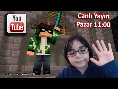 Minecraft Survival Game Serisi #S1 #9 - BKT  | CANLI YAYIN ARŞİV