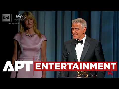 “Stories Are Always Dangerous” — Clooney Warns Against Fear After Venice Golden Lion Win | APT
