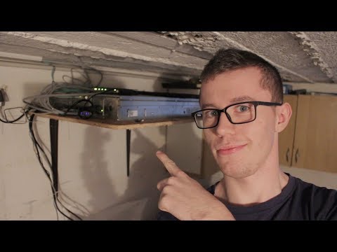 MOJA DOMOWA SERWEROWNIA i podłączanie UPS`a - Vlog #5
