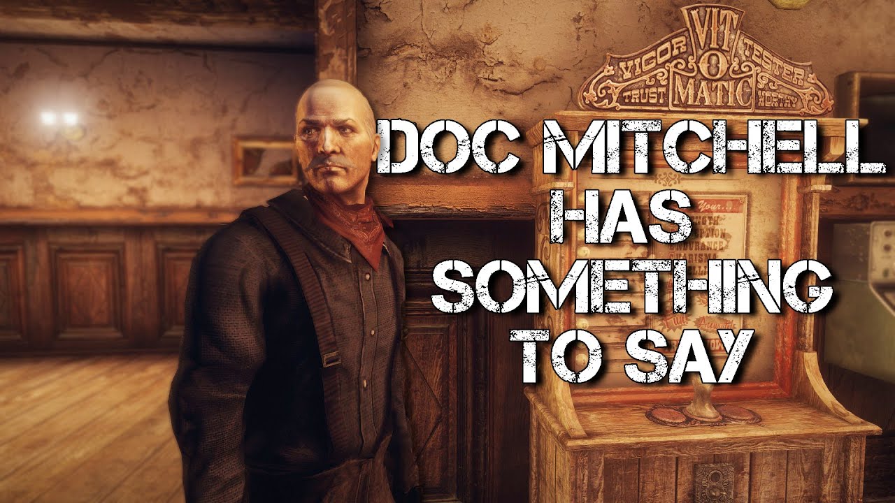 Doc Mitchell Comments On Your 10 Point Special Stats - Fallout New ...