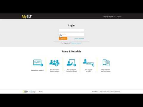 MyELT Create an Assignment - YouTube