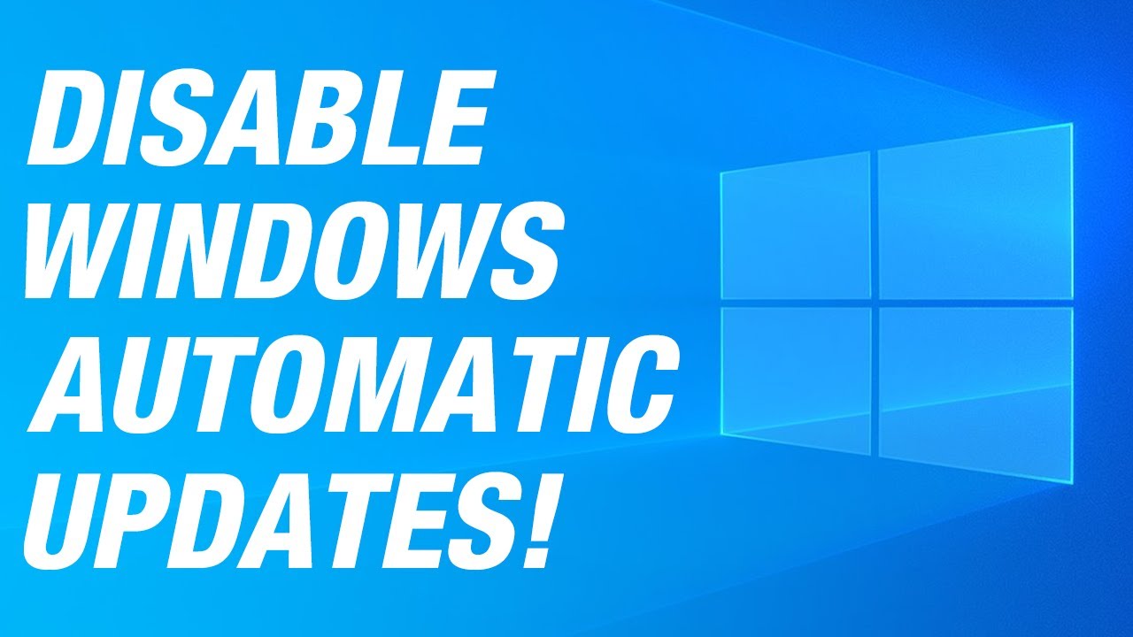 How to Disable Windows Automatic Updates on Windows 10 Permanently ...