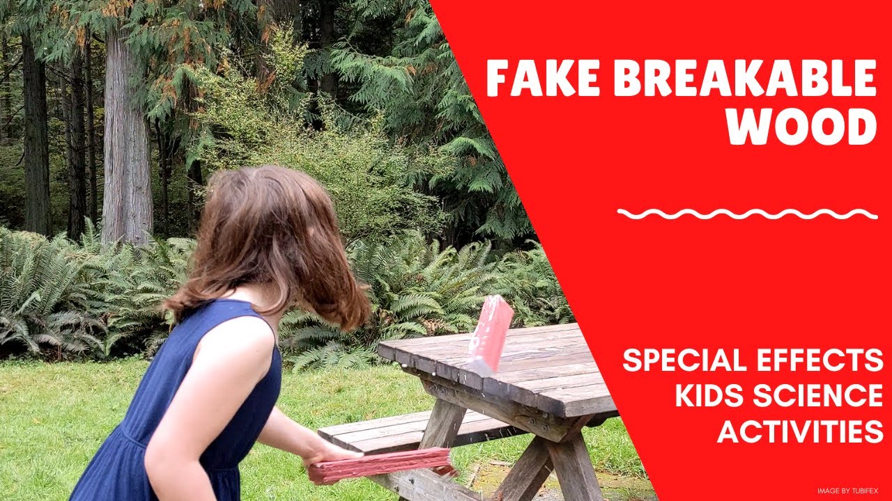 Create Your Own Fake Breakable Wood for Smashing - Special Effects Kids ...