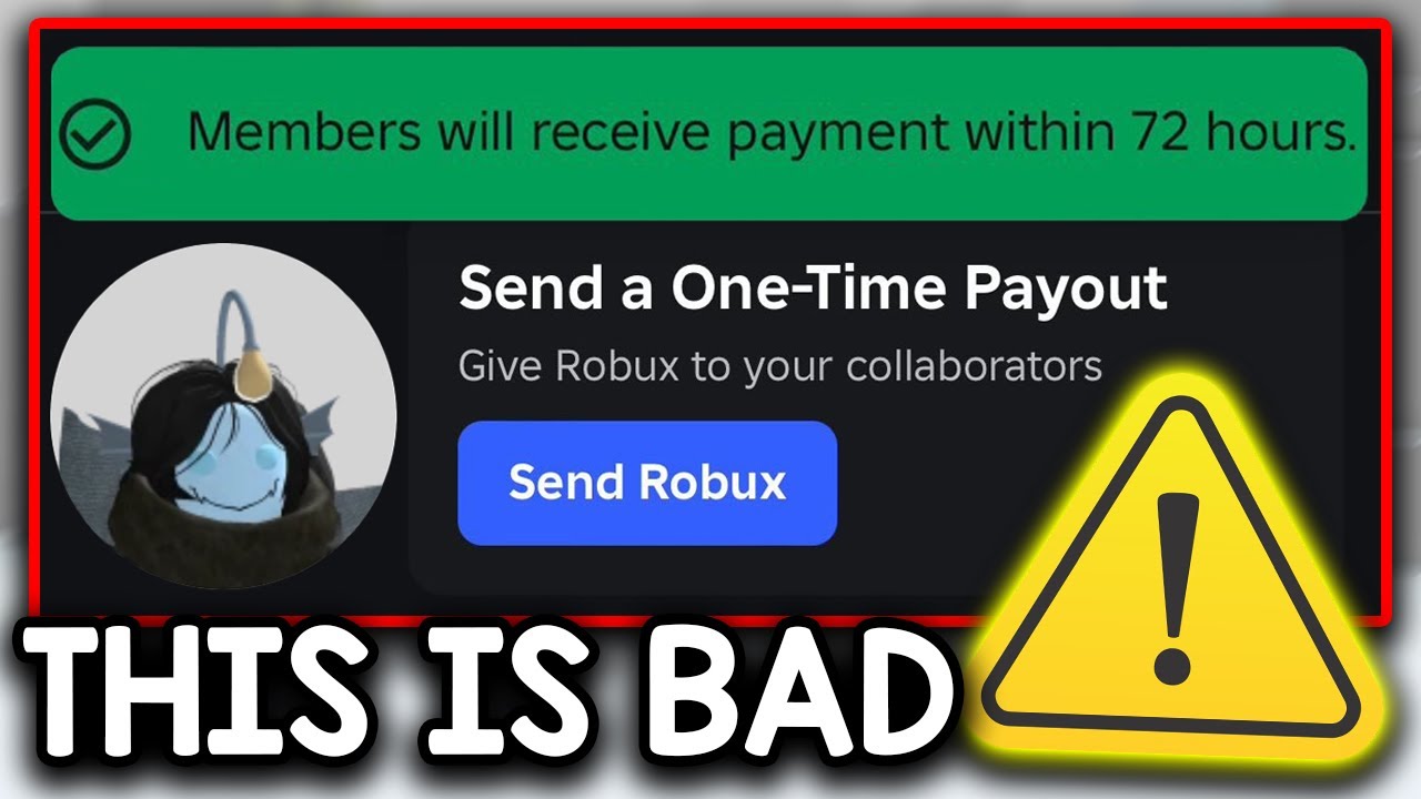 Roblox RUINED The Group Payout Feature... - YouTube