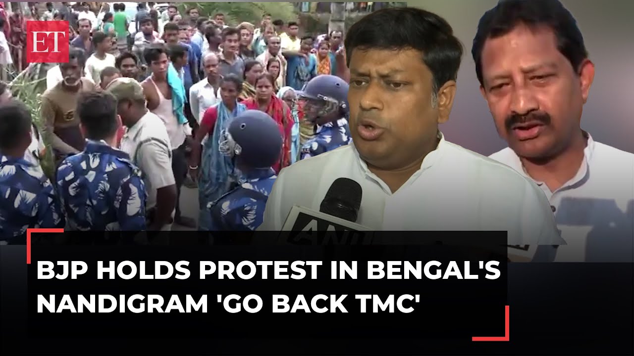 BJP holds protest over killing of woman party worker in Bengal's ...