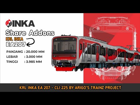 ADDONS FREE RASA PAY‼️| Share Addons KRL INKA EA 207 - CLI 225 By ATP ...