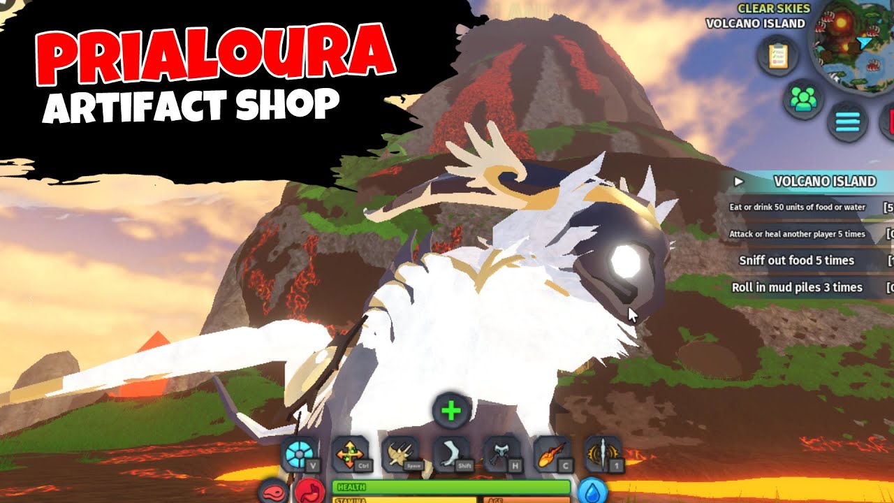 NEW CREATURE, Prialoura, Artifact Shop - Creatures Of Sonaria - YouTube