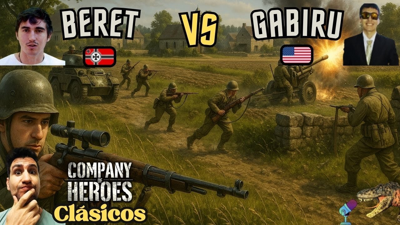 Clásicos del COH | Green Beret vs Gabirú | #coh #companyofheroes #casting - YouTube