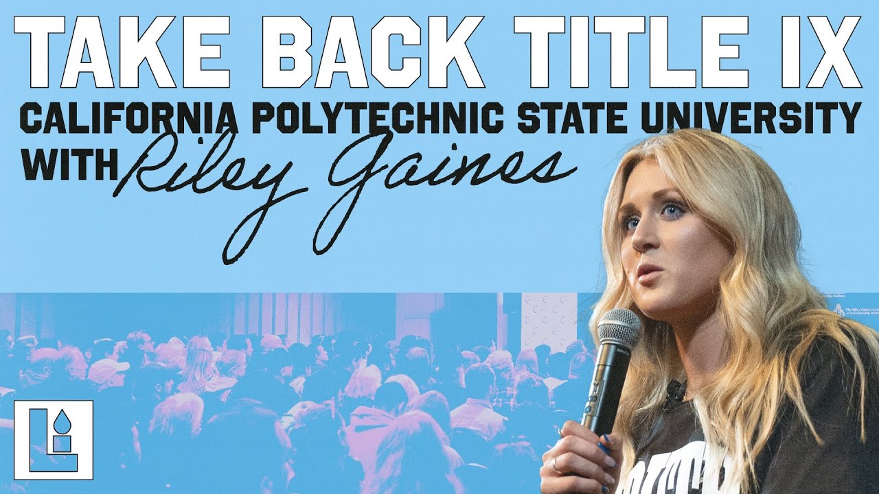 Riley Gaines Take Back Title IX - YouTube
