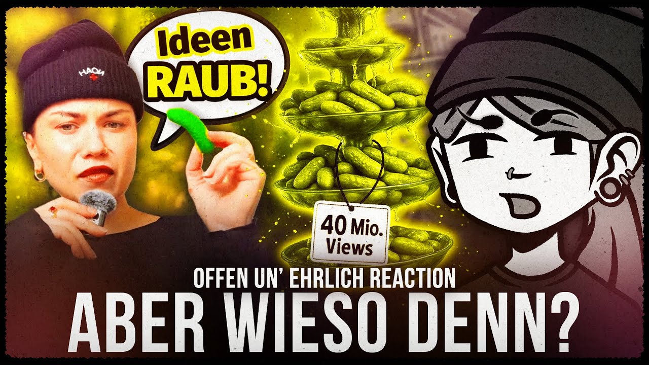 Die Sache mit dem Gurkenbrunnen und dem Ideenklau 👀 Offen un' Ehrlich Reaction | Ehrlich ...