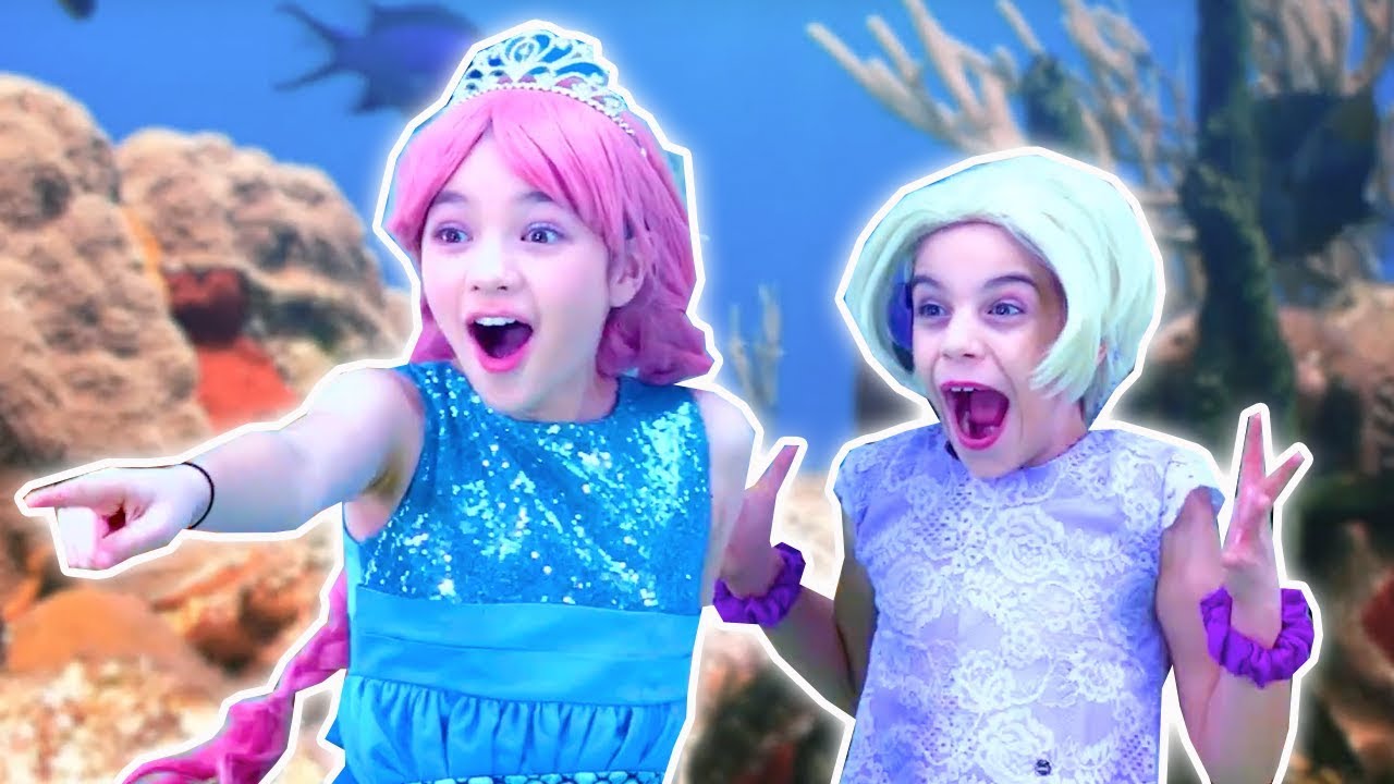 PRINCESS MERMAID TRANSFORMATION 🐬 Malice Pranks Isabella! - Princesses ...