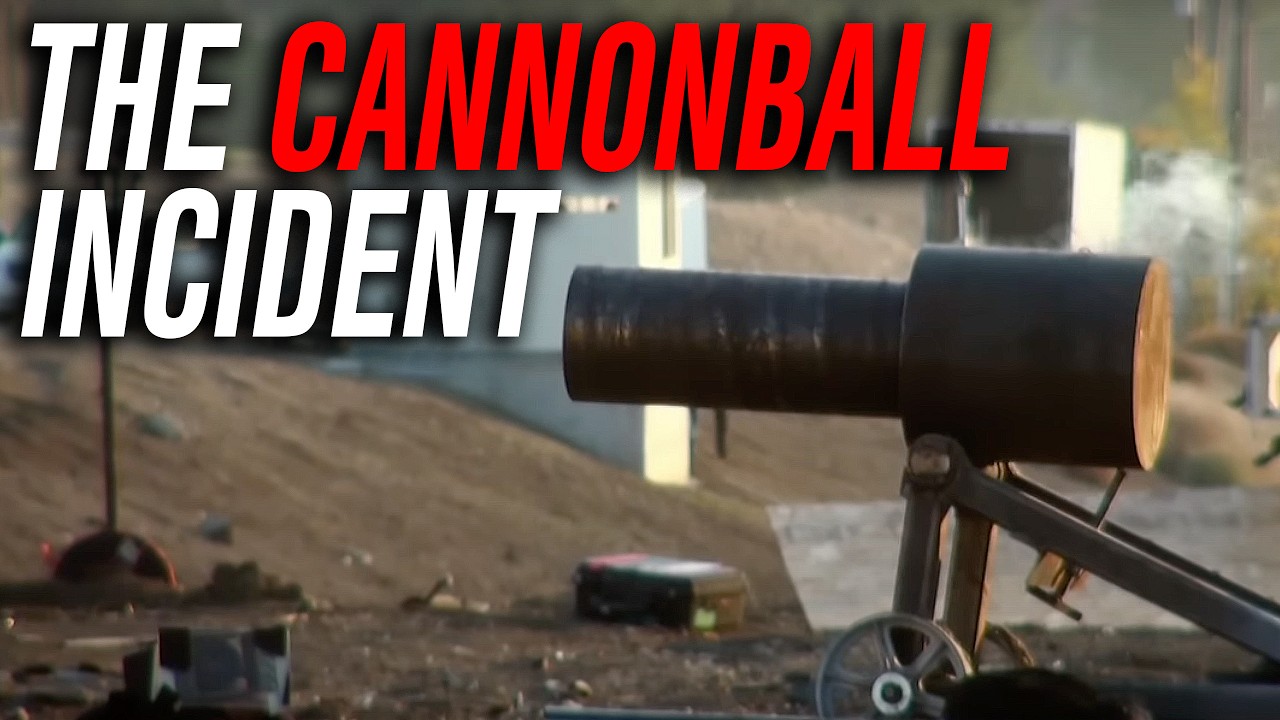 Behind the MythBusters' Cannonball Incident - YouTube