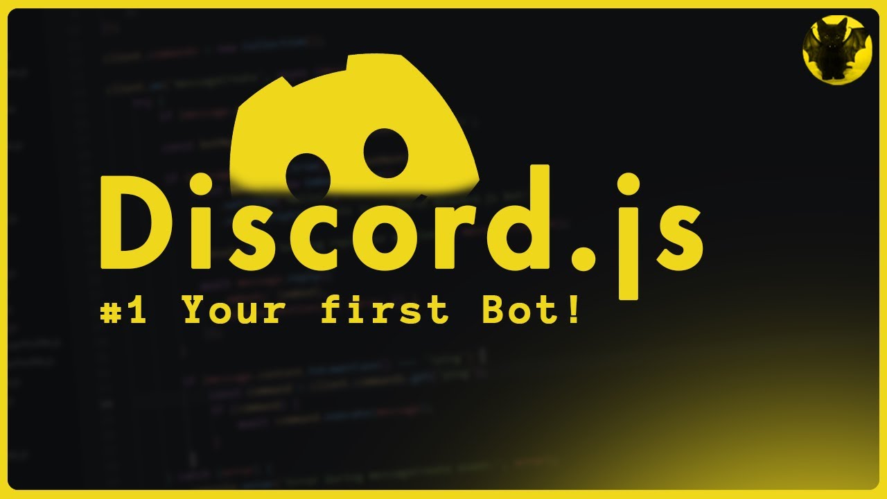 Your first Discord Bot! 🤖🧑‍💻 | Discord.js (For Beginners) - YouTube