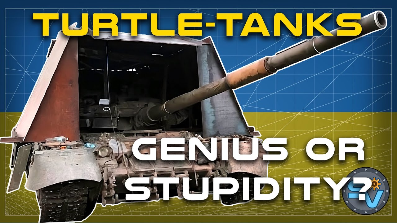 Russia’s 'Turtle Tanks' – Shocking New Tactics on the Frontline in ...