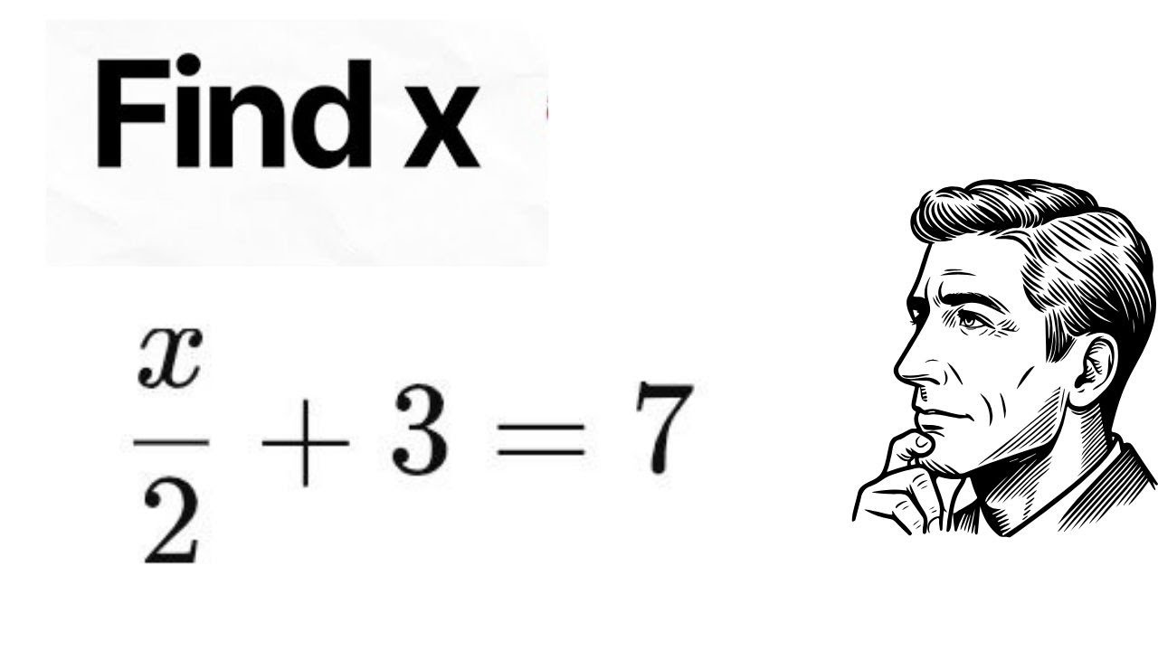 Can You Solve This Before Me? Easy Math Challenge | Solve for X - YouTube