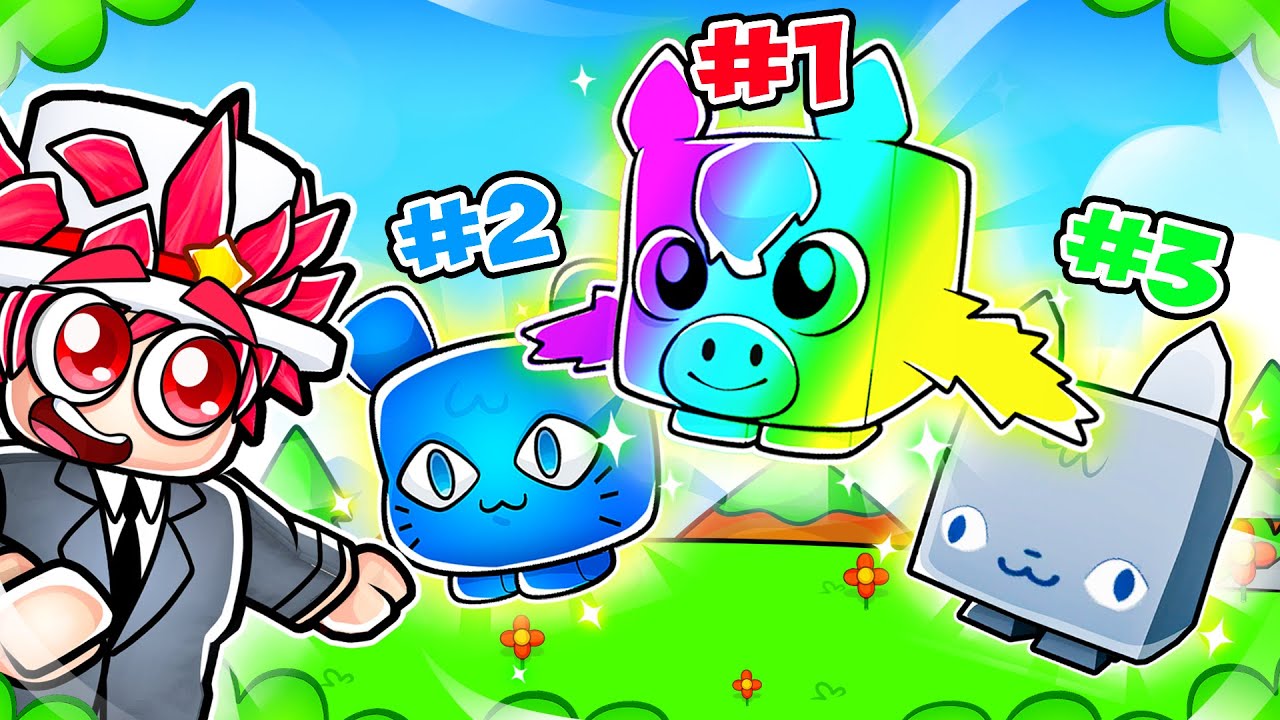 Trading TOP 5 RAREST PETS in Pet Simulator X - YouTube