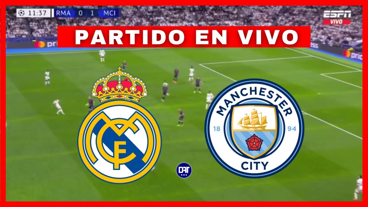 Real Madrid Vs Manchester City Live Uefa Champions League ~ ~ 🌎