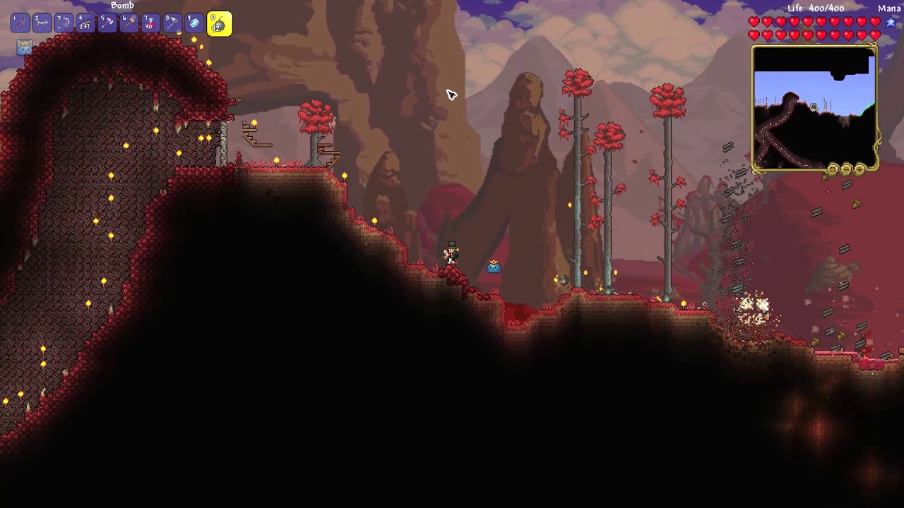 How to get Shadewood - Terraria 1.4 - YouTube