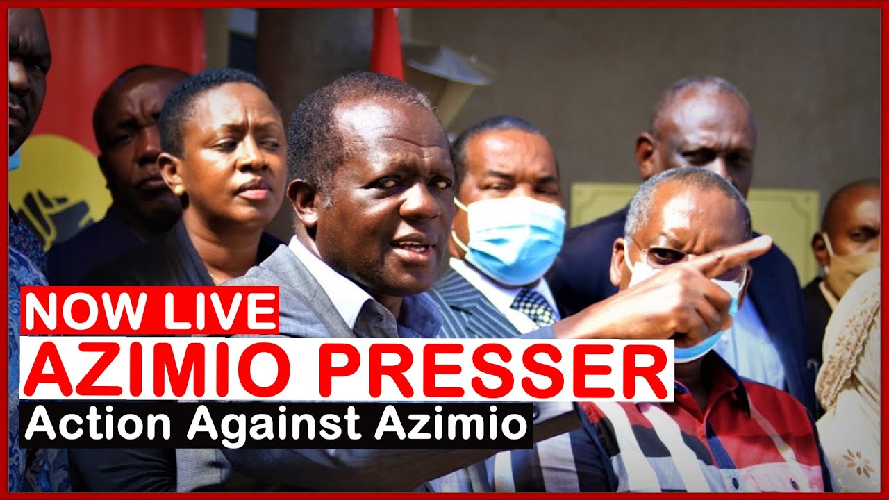 Now Live: Azimio Tuju Takes Action On IEBC's Chebukati 3am Visit ...