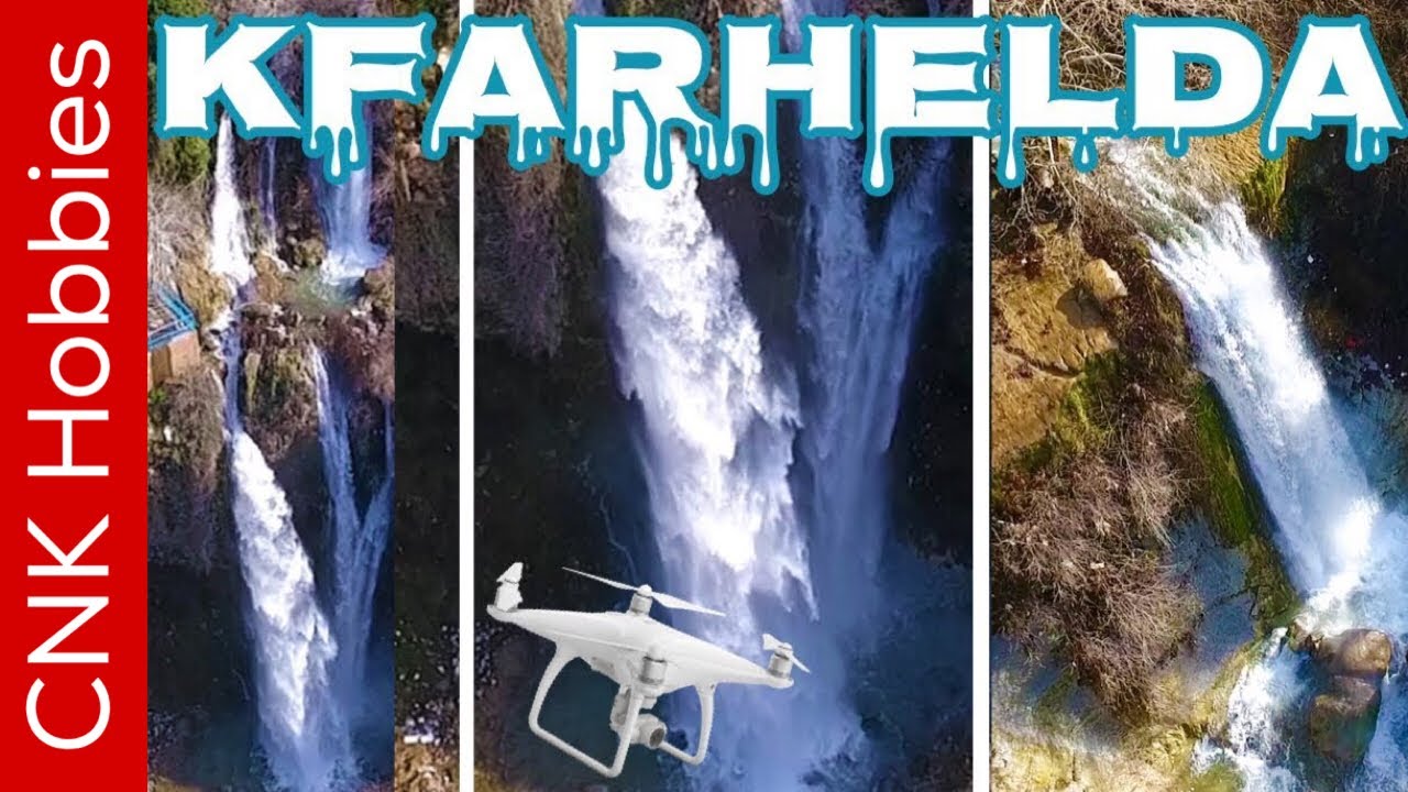 Kfarhelda Waterfall By Drone | كفرحلدا - YouTube