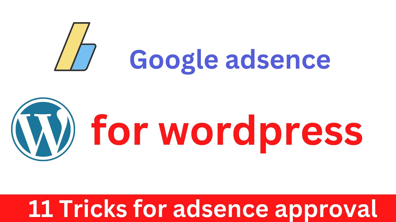 google adsence for wordpress | google adsense for website beginners - YouTube