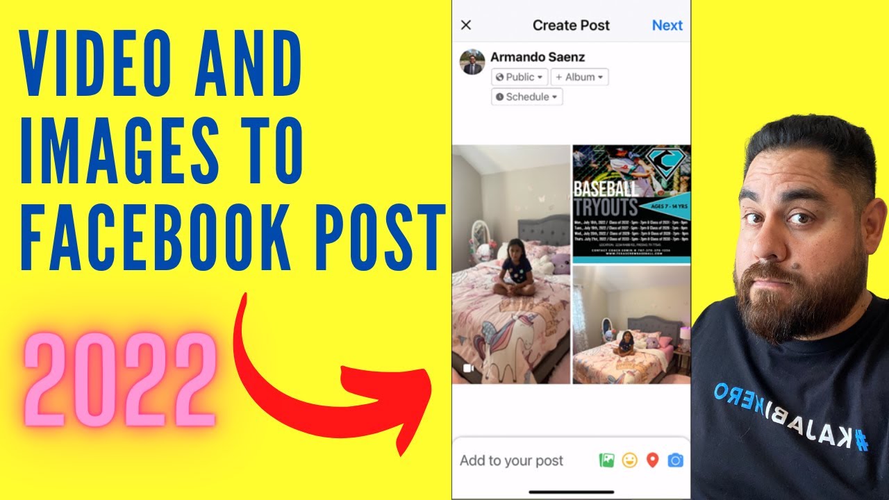 How To Add Video And Images In The Same Post On Facebook 2022 UPDATED how-to-add-video-and-images-in-the-same-post-on-facebook-2022-updated