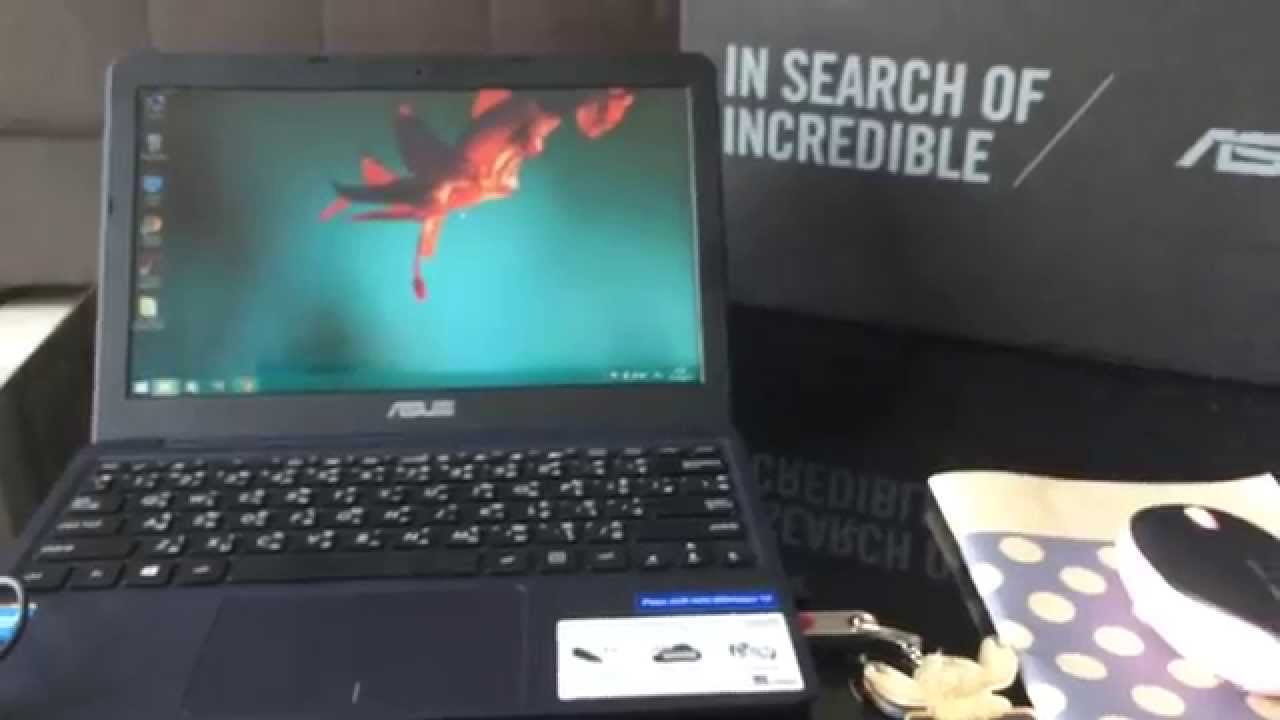 [CR] Review ASUS Eeebook X205 TA - YouTube