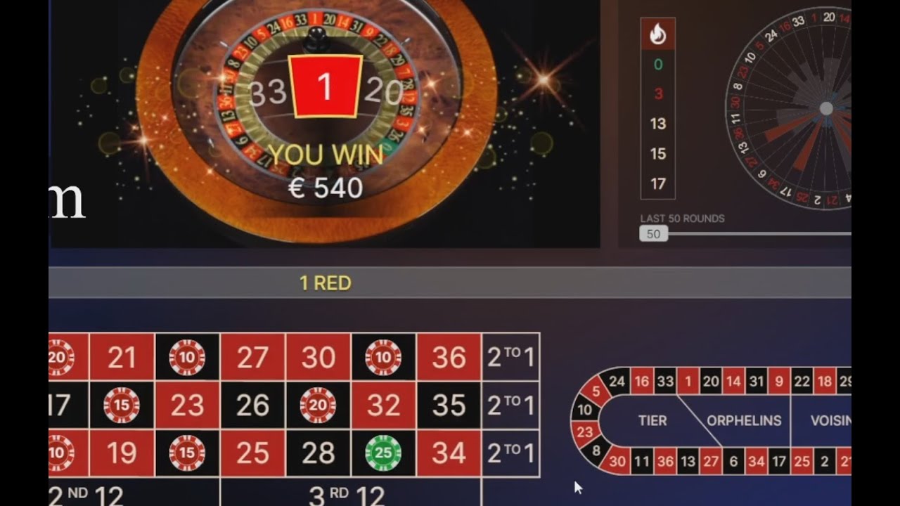 25€ to 1200€ and then to 0€ at AUTO ROULETTE, EVOLUTION GAMING, - YouTube