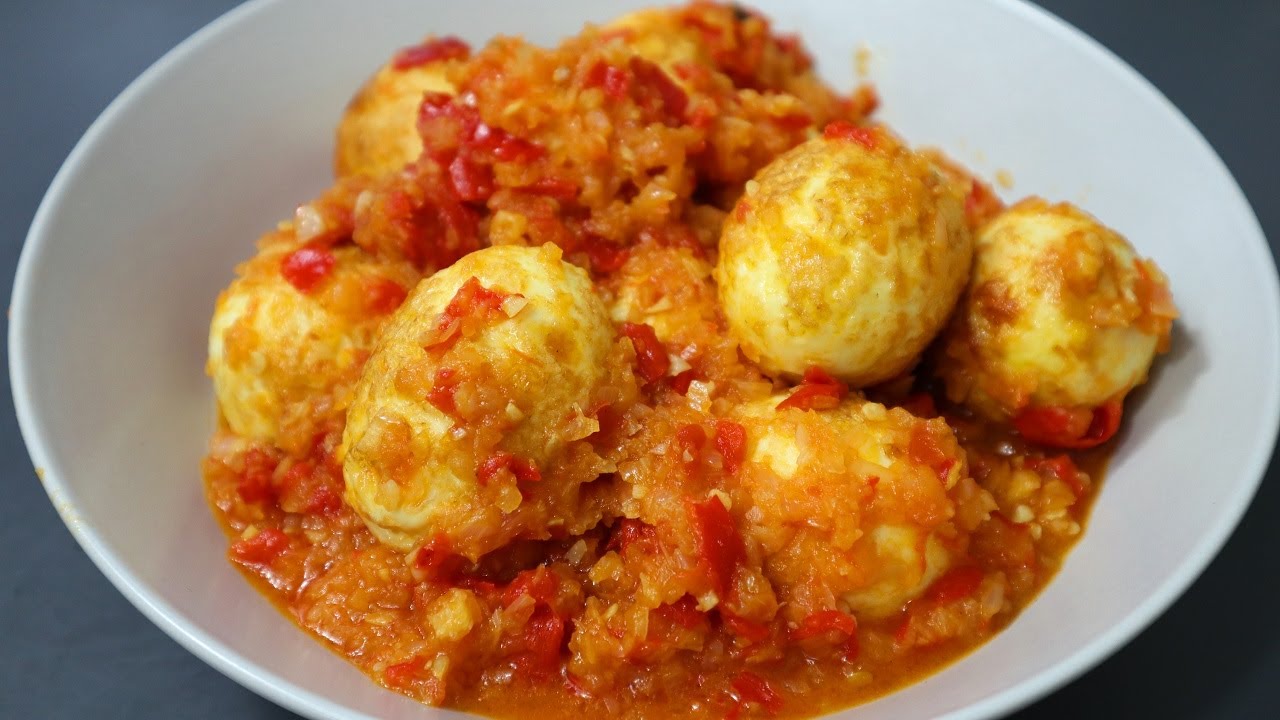 Resep mudah telur balado yang gurih dan enak banget, pasti disukai ...
