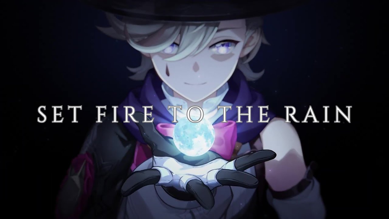 Set Fire To The Rain (Rock Version) Genshin Impact AMV/GMV - YouTube