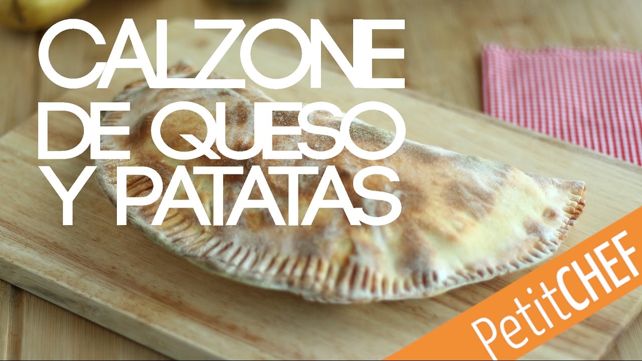 Calzone de queso y patatas | Petitchef - YouTube