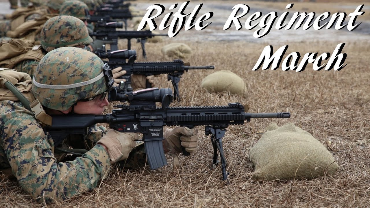"Rifle Regiment March" - American March - YouTube