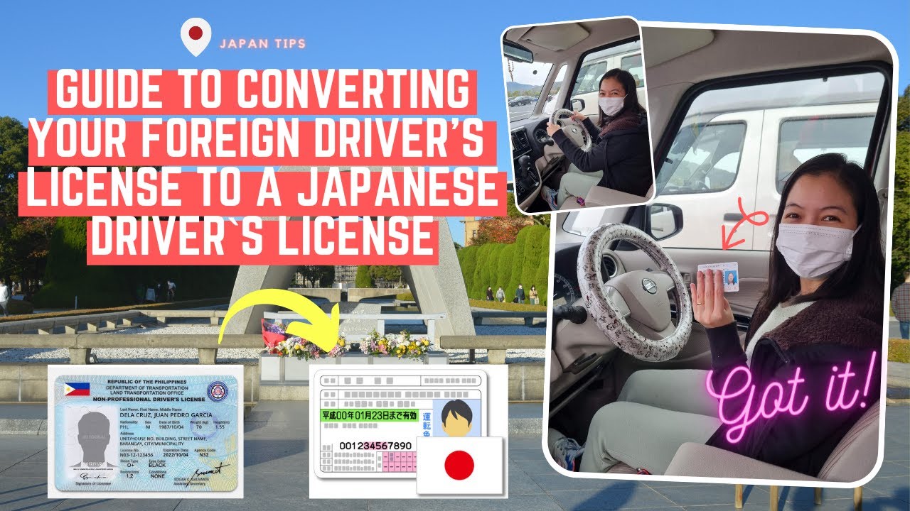 Guide to Converting Your Foreign Driver's License to a Japanese Driver ...