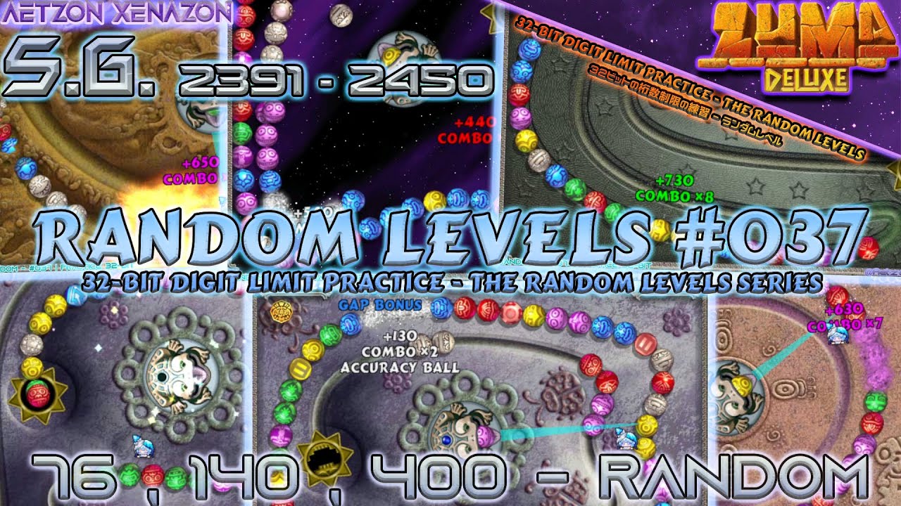 Random SG 2391 - 2450 | Zuma Deluxe 32-Bit DLP - The Random Levels #037 ...