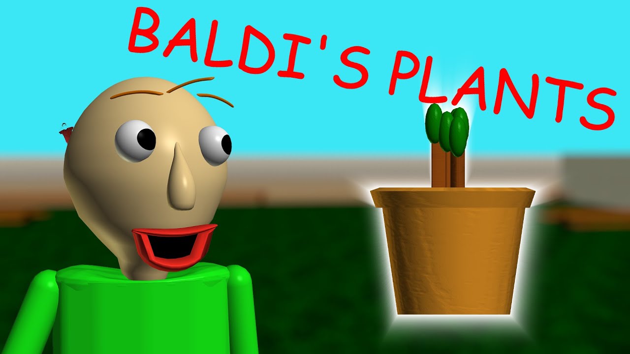 BALDI'S PLANTS (Anim8or) - YouTube