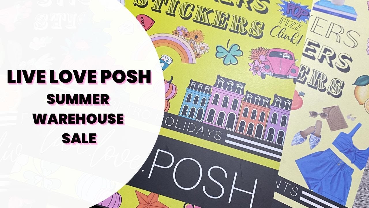 Best time to try new stickers: Live Love Posh Sticker Haul - YouTube