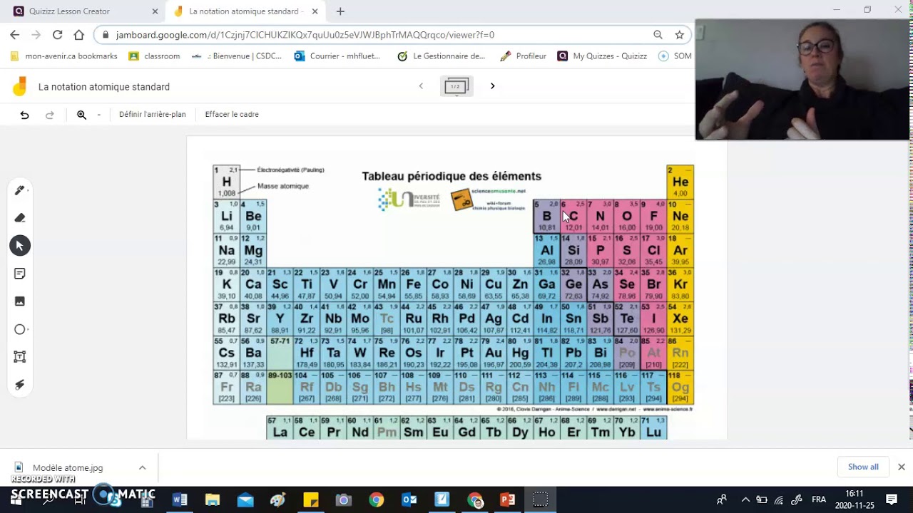 La notation atomique standard - YouTube