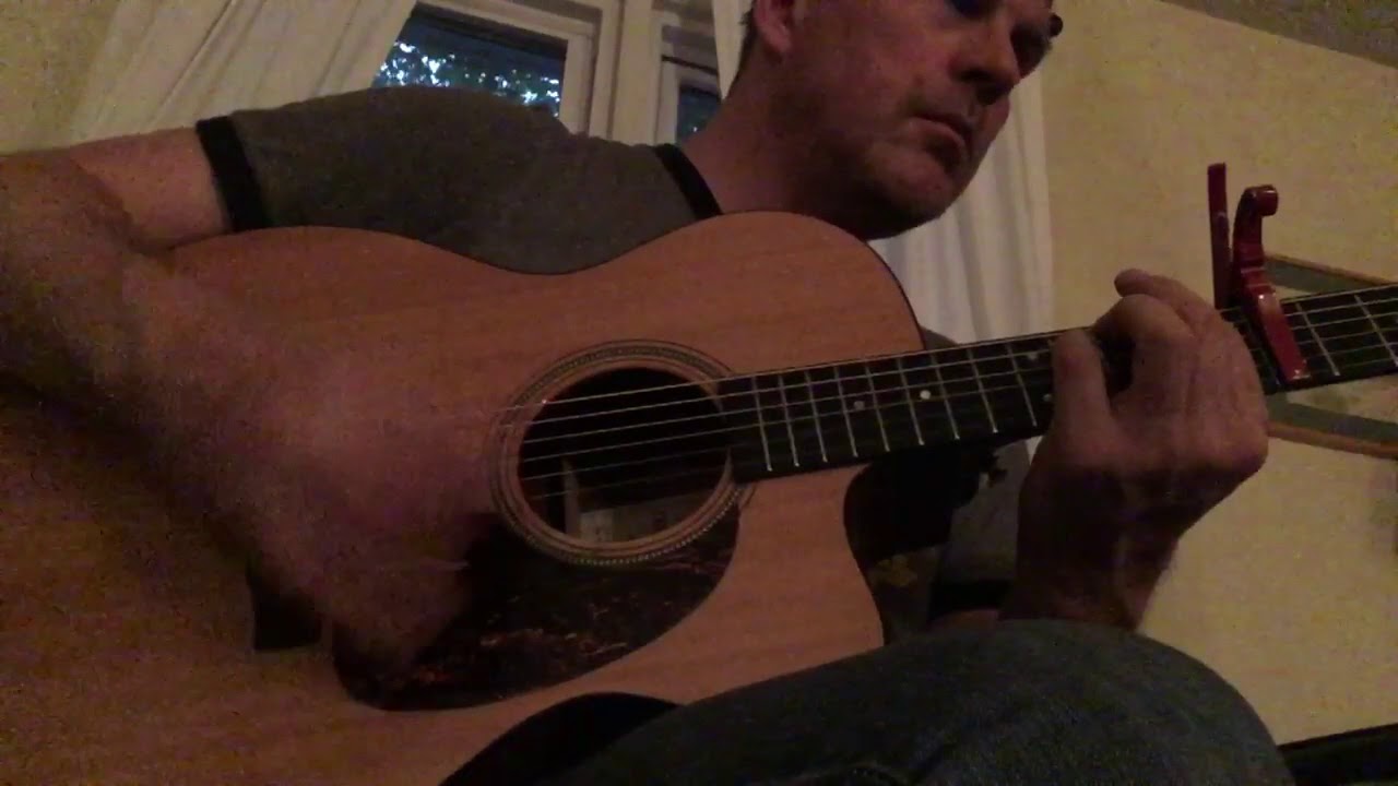 Open tuning CGDGAD, capo on 7th fret - YouTube