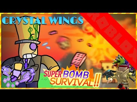 Super Bomb Survival - Crystal Wings Gameplay! ROBLOX | Richard Gaming ...