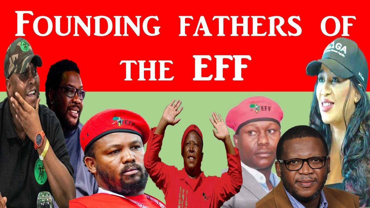 History of the EFF founding years: Prof Malikane, Prof Senokoane ...