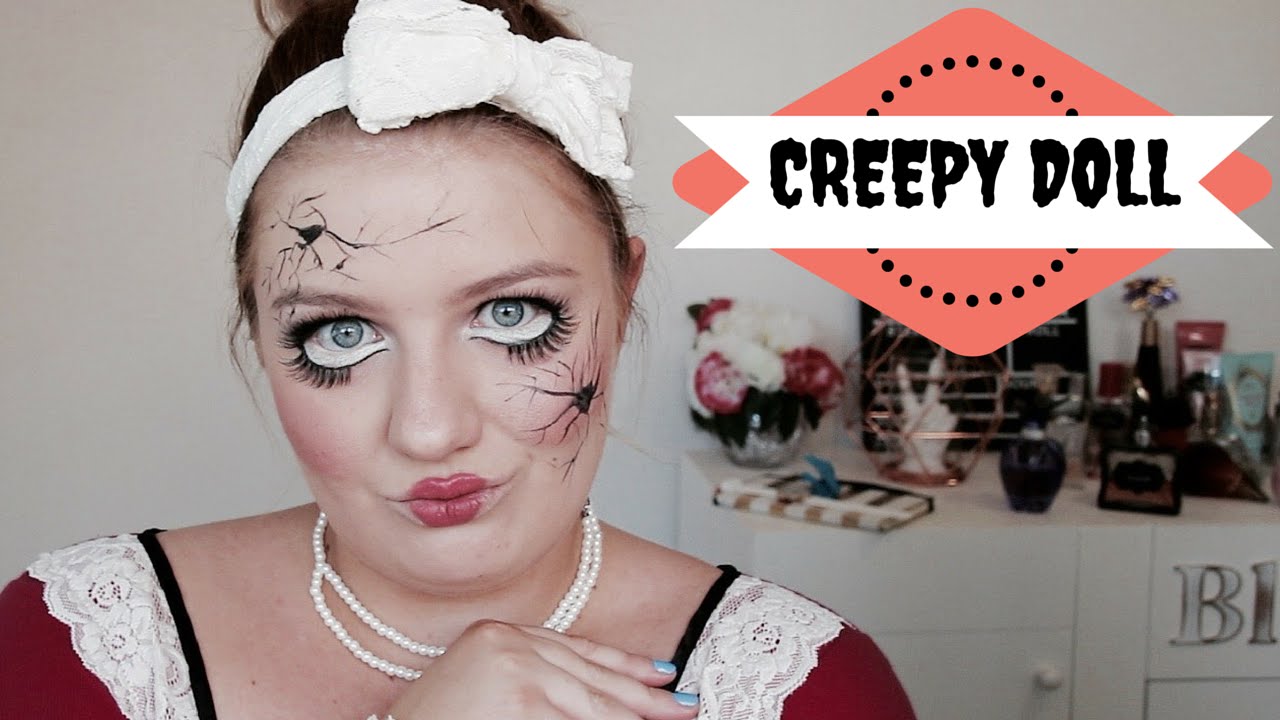 Creepy Broken Doll - Halloween - YouTube