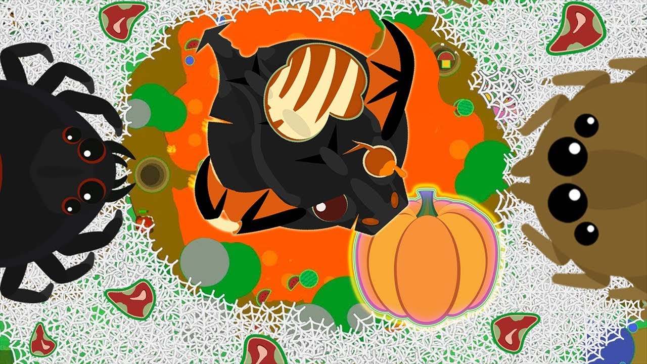 MOPE.IO GIANT SPIDER WEB TRAPPING TROLL! 🎃 (Halloween in Mope 2019 ...