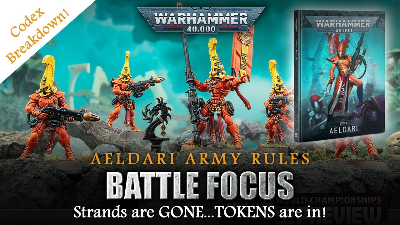 New Aeldari Army Rules: BATTLE FOCUS - AGILE MANOEUVRES! Warhammer 40K ...