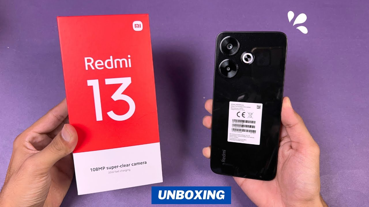 Xiaomi Redmi 13 - Unboxing & Quick Review! - YouTube