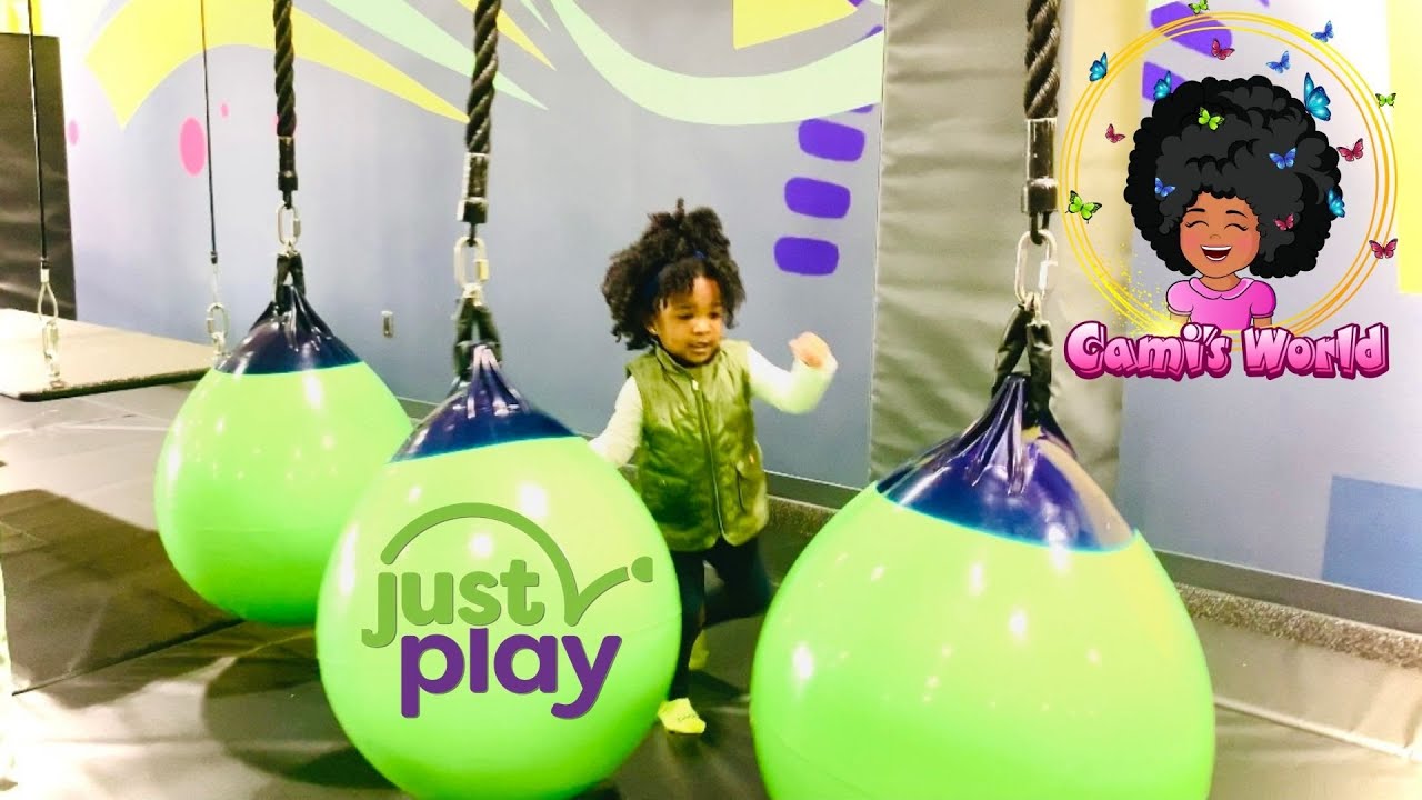 Indoor Playground Adventure at Just Play - YouTube