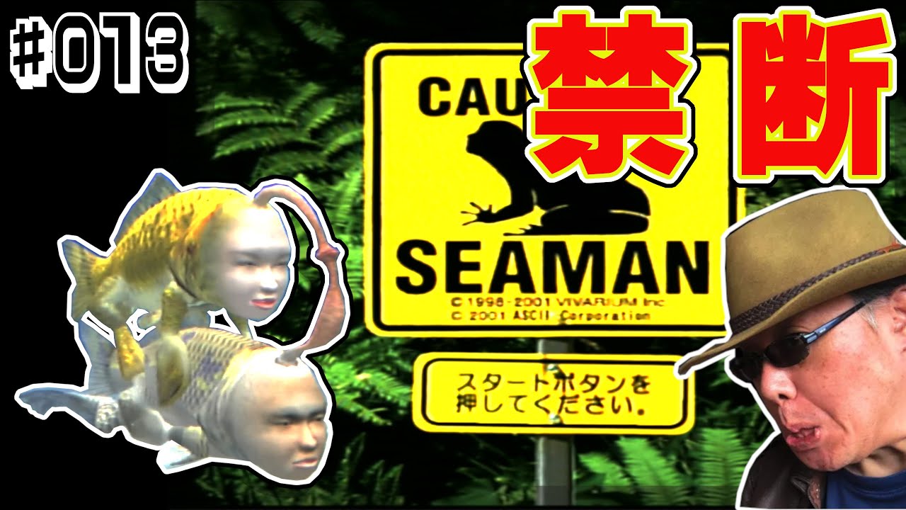 【シーマン】人面魚 の 飼育 初めてみた SEAMAN 【PS2】 #13 - YouTube
